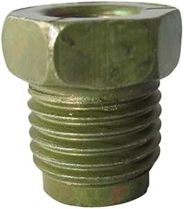 Amazon.com: Olive Fuel Line Tube Nut - 5/16" x 14 MM x 1.5 - GM - 10 ...