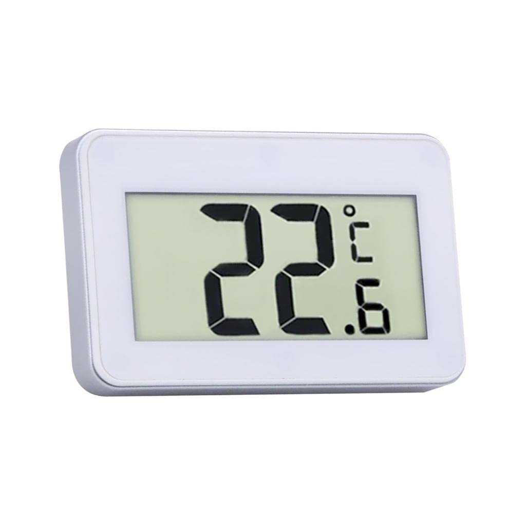 Magnetic Thermometer for Room Frige Temperature Gauge Tester White ...