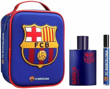 Amazon.com : FC Barcelona Messi for Men Eau de Toilette Spray, 3.4 ...