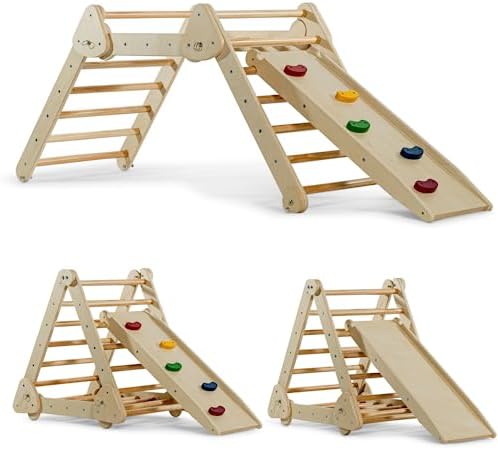 Amazon.com: Avenlur Maple 5-in-1 Montessori Climbing Set - Baby ...