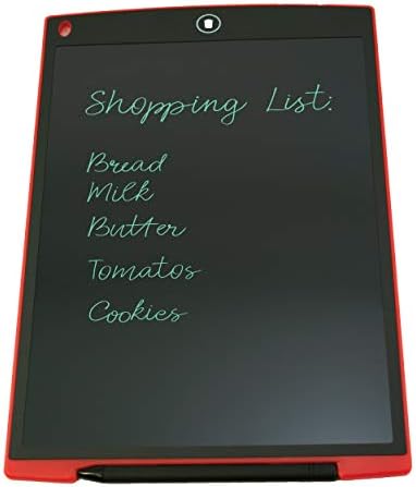 Amazon.com: 12 inch Screen Red Writing Tablets (Writing Pad, Electronic ...