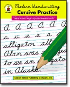 Modern Handwriting Cursive Practice: Carson-Dellosa Publishing ...