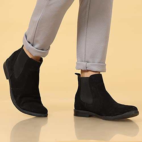 Buy Lederwarren Chelsea Riding Boots Black for Mens (Numeric_7) at ...