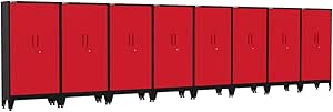 Amazon.com: Armadillo Tough AR8PC36R Red Gear Locker Tall Garage ...