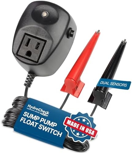 Hi-Lo Sump Pump Switch, Ortis Electronic Adjustable Float Switch ...