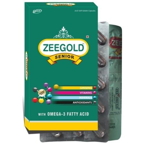 Zee Gold Senior Capsules : Amazon.in: Health & Personal Care