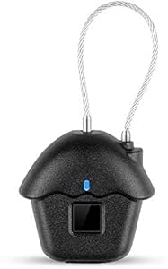 Amazon.com: Smart Fingerprint Padlock Led Safe USB Charging ...