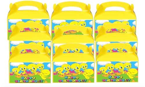 Amazon.com: Happy birthday custom twety Birthday gabel boxes- Girls ...