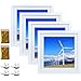 Amazon.com: 12x12 Wood Picture Frame Set of 4 Diamond Painting Frame ...