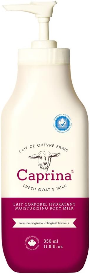 Amazon.com : Caprina by Canus Fresh Goat's Milk Body Lotion Formula, 11 ...