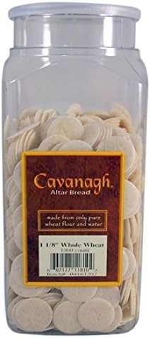 Amazon.com: Cavanagh Altar Bread - 1 1/8" White - 1000/Container ...