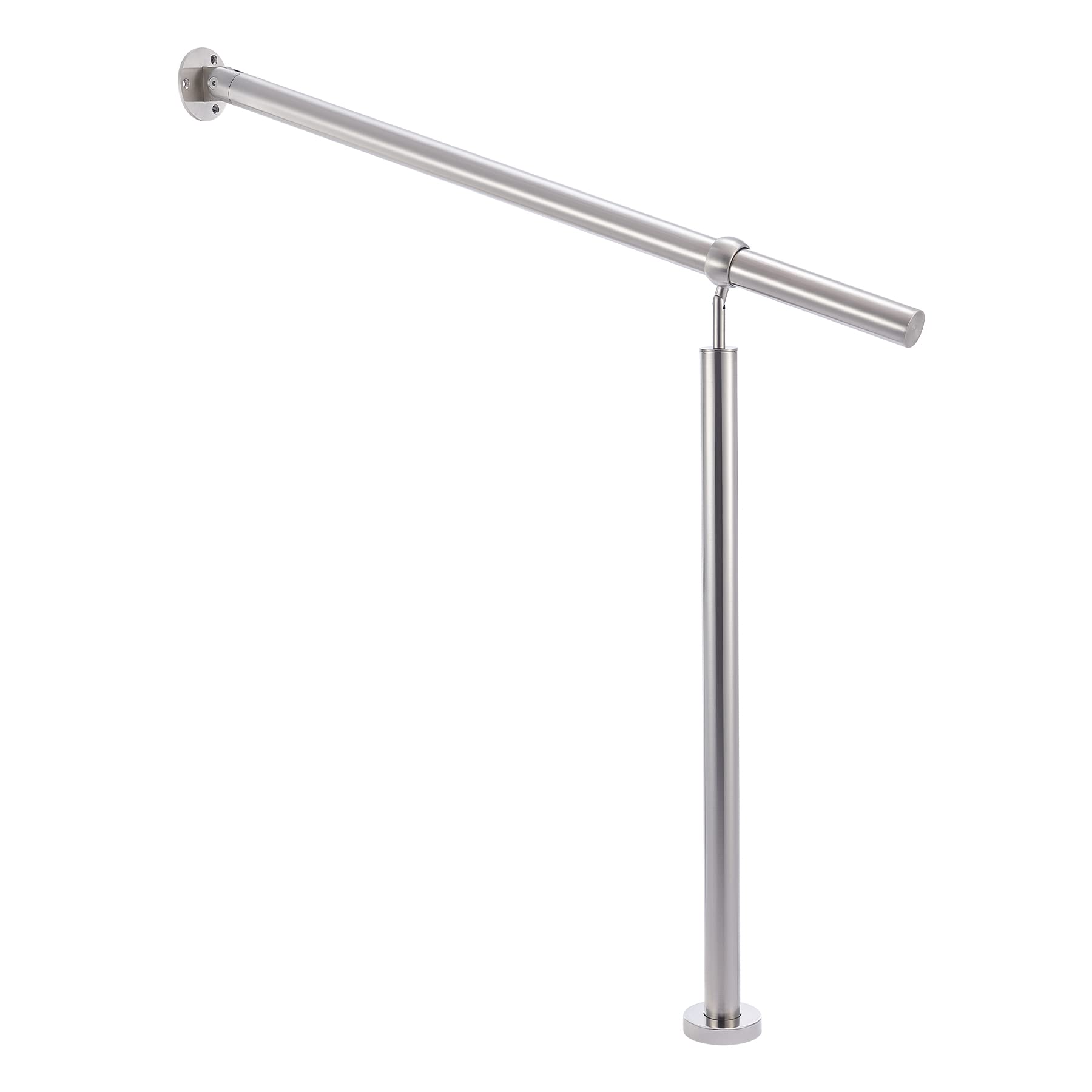 Buy CO-Z Stainless Steel Handrail, 100x90 cm Interior Exterior Handrail ...
