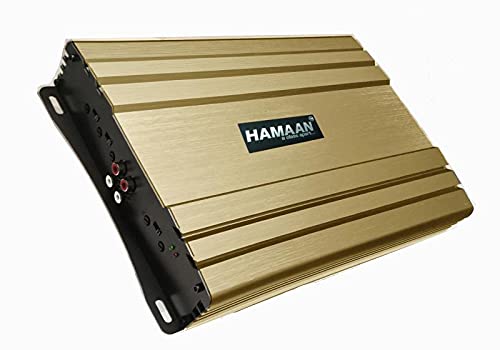 Hamaan HMA-401 Car Amplifier-1500W 4 Channel 60Wx4 (4 Ohm), 80W x 4 (2 ...