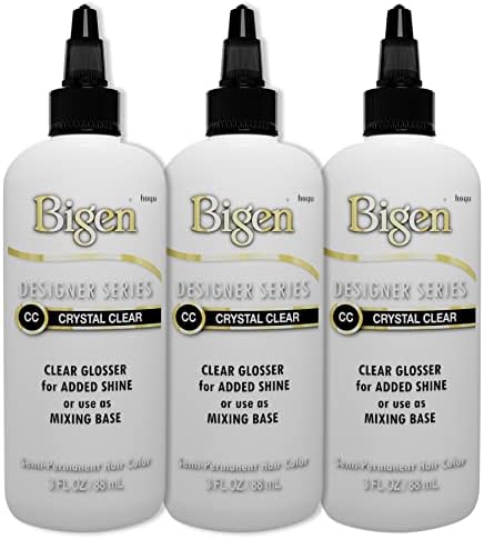 Amazon.com : Bigen CC Crystal Clear Designer Series Semi-Permanent Hair ...