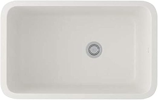 ROHL 6307-68 Allia Fireclay Single Bowl Undermount Kitchen Sink ...