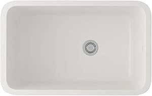 ROHL 6307-68 Allia Fireclay Single Bowl Undermount Kitchen Sink ...