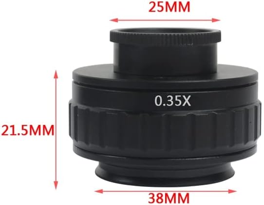 Stereo Microscope C Mount Adapters Lens 0.35X 0.5X CTV for Trinocular ...