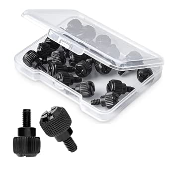 20x Computer Case Thumb Screws,6-32x6 M3.5 PC Case Screws for Desktop ...
