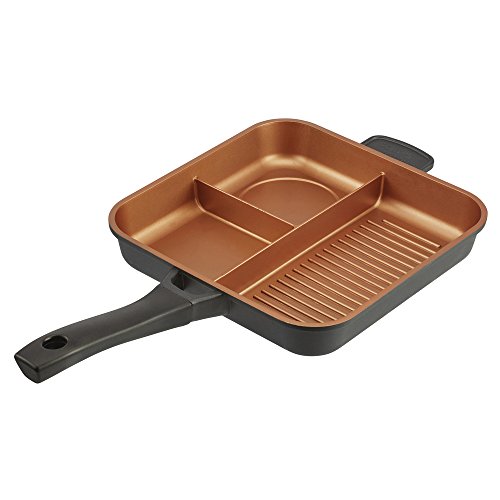MasterPan Multi Compartment Frying Pan | £54.99 | Warehouse of Weird