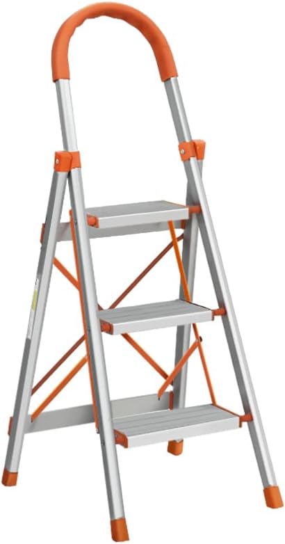 Giantz 3 Step Ladder, Aluminium Folding Steps Ladders Multi Height ...