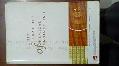 Unit operations of Chemical engineering McCabe and Smith : Amazon.in: Books