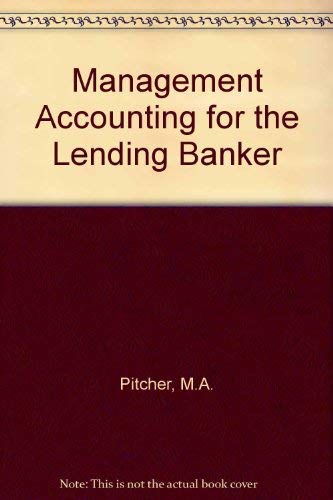 Buy Management Accounting for the Lending Banker Book Online at Low ...
