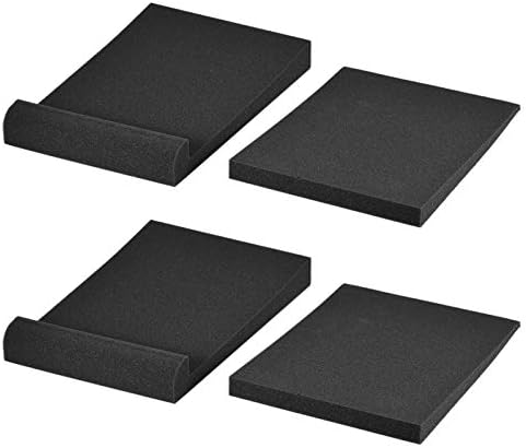Btuty 2 Pack Isolation Acoustic Foam Pads for Studio Monitor Speaker ...