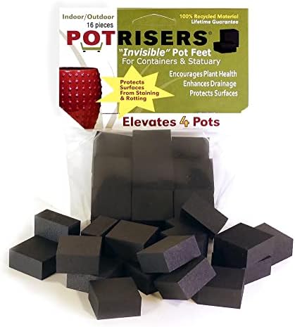 Amazon.com: 30 Pieces Plant Pot Feet Invisible Pot feet Risers with Non ...