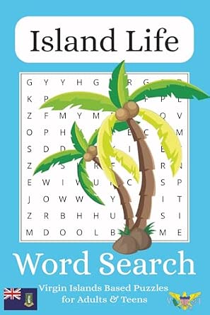 Island Life Word Search Puzzle Book: Word Searches with Easy to Read ...