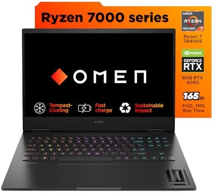 HP Omen 12th Gen Intel Core i7-12800HX 17.3 inch(43.9cm) QHD Gaming ...