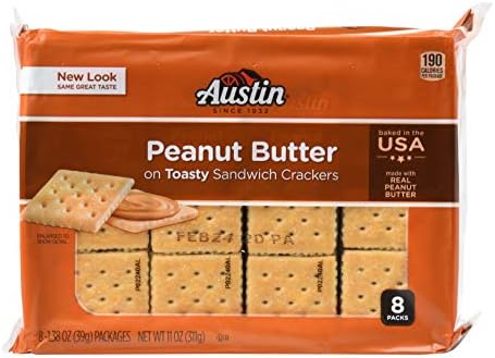 Amazon.com: Austin crackers peanut butter crackers packs : Grocery ...