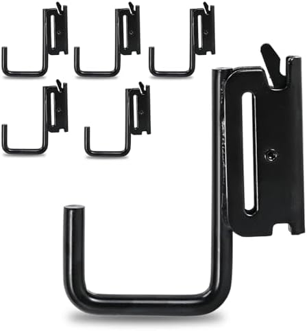AYMMIC 6Pack E-Track J Hooks, for X-Track Systems Tie Down Anchor ...