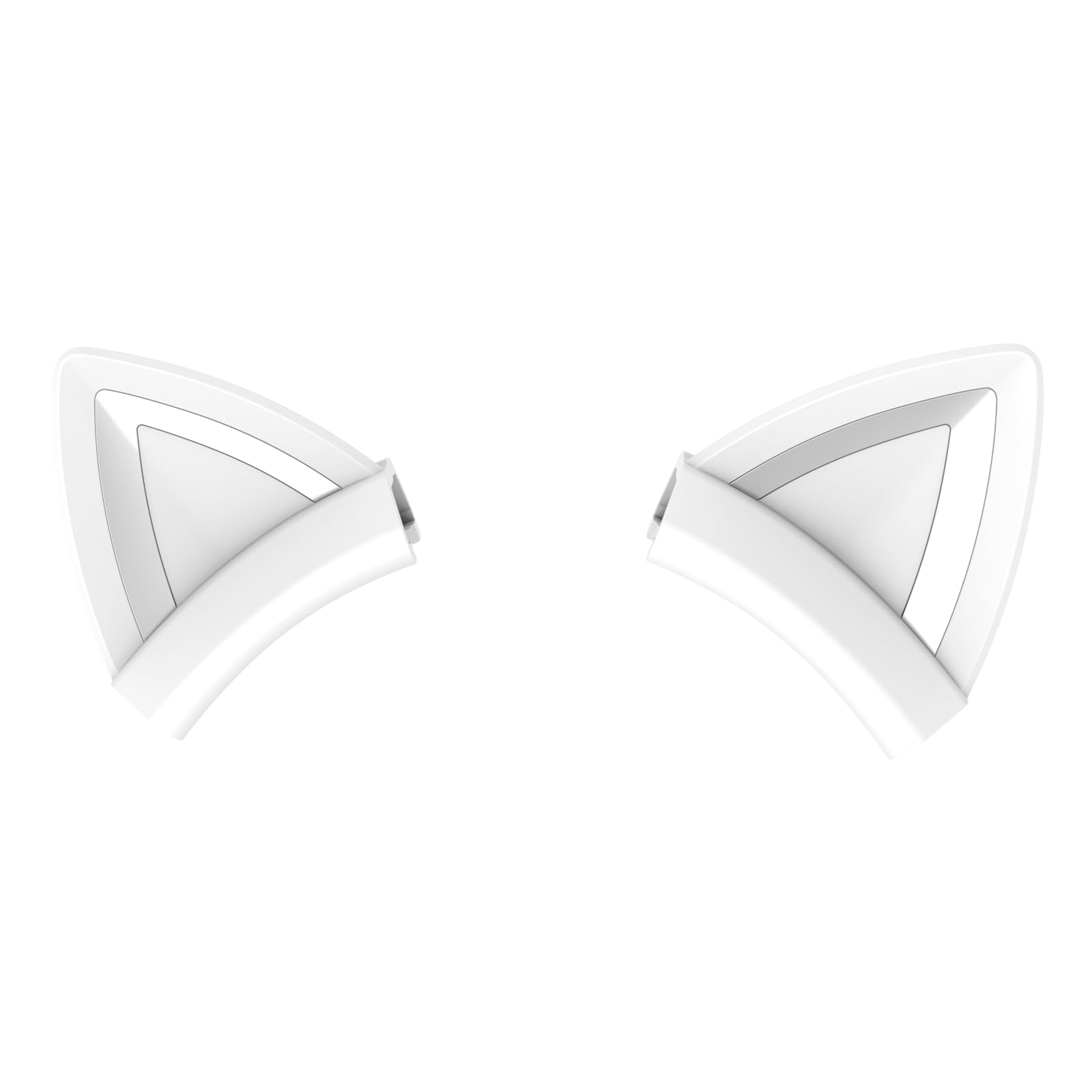 Amazon.com: ONITOON White Cat Ears for Headphone, Silicone Cute Kitty ...