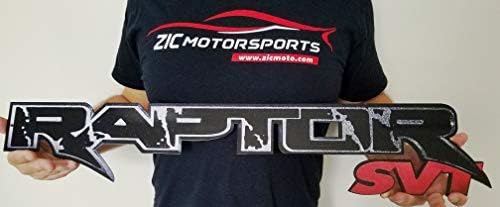 Amazon.com: ZIC Motorsports Ford F-150 Raptor SVT Badge Heavy Duty ...