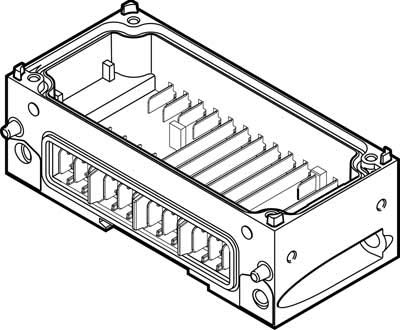 Festo 567806 Interlinking Block, modello cpx-m-ge-ev-fvo : Amazon.it ...