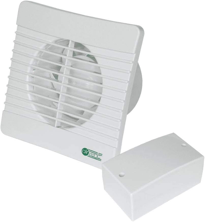 Manrose XF100LV 12V Low Voltage Extractor Fan - 100mm/4" - Suitable for ...
