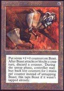 Amazon.com: Magic: the Gathering - Clockwork Beast - Alpha : Toys & Games