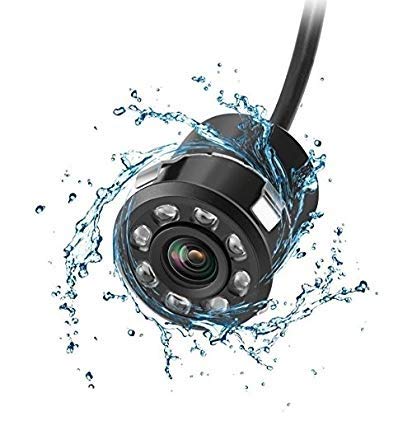 Autoxygen Car 8 LED Rear View Backup Camera with HD Infrared Night ...