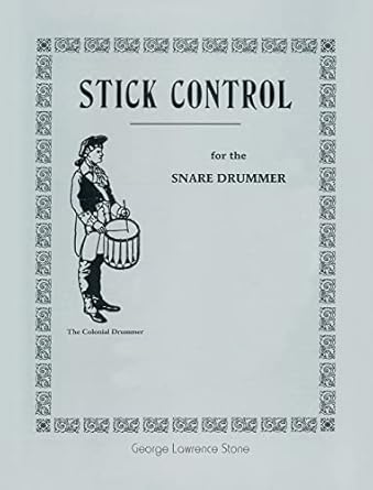 Stick Control: For the Snare Drummer : Stone, George Lawrence: Amazon ...