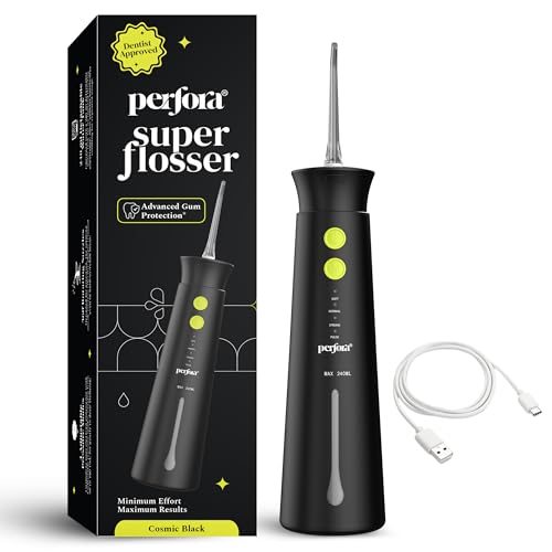 Perfora Super Water Dental Flosser For Teeth Oral Care - 240ml Tank ...