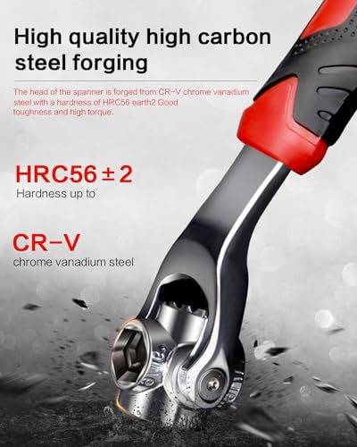 Snapklik.com : 8 In 1 Socket Wrench, Multi-Function Hexagonal Wrench ...