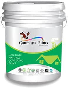 Gaumaya Natural Interior Emulsion, 4+ Years (White,20 Ltr) : Amazon.in: Home Improvement