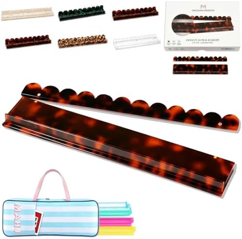 Amazon.com: Scalloped Mahjong Racks with Magnetic Pushers, 20 Inch ...