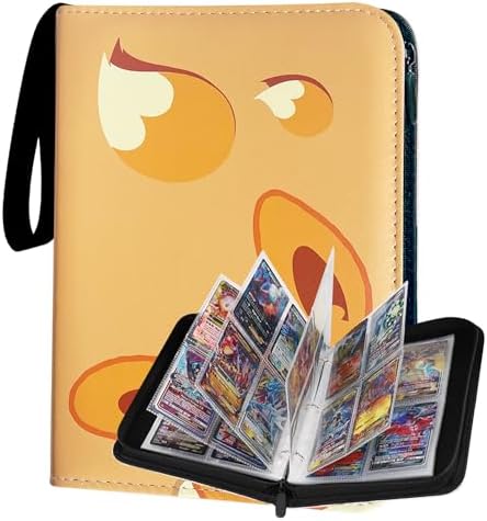 Amazon.com: Trading Card Binder for TCG Cards, Card Holder with ...