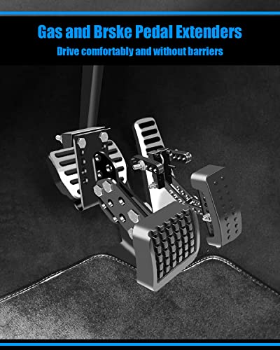 Snapklik.com : Universal Gas And Brake Pedal Extenders For Short ...