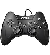 VOYEE Controller for PC, Wired Gamepad, Gaming Controller Compatible ...