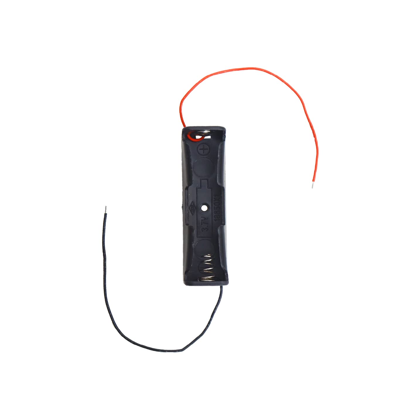 Electronic Spices 18650 3.7v 1 Battery Holder Plastic Case With Wire ...