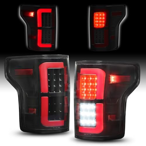 Amazon.com: AUTOONE - For 2015-2020 Ford F150 LED Tail Light Assembly F ...