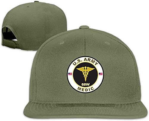 Amazon.com : TSDFC US Army MOS 68W Medic Unisex Adult Hats Snapback Hat ...