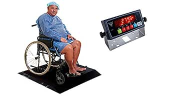 PEC Wheelchair Scale Portable Medical Weighing Scale Light Weight with ...